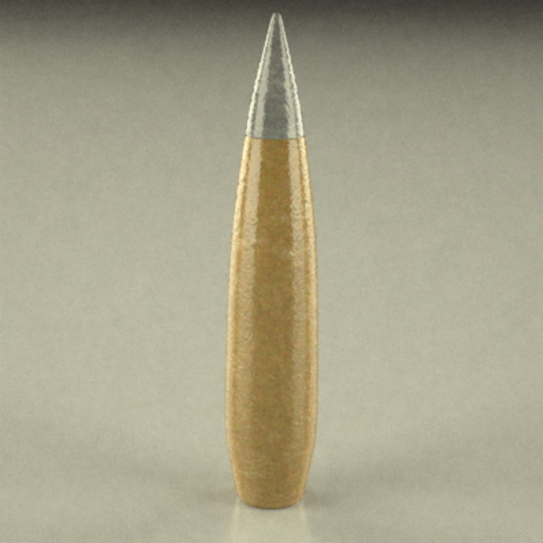 3d model of bullets