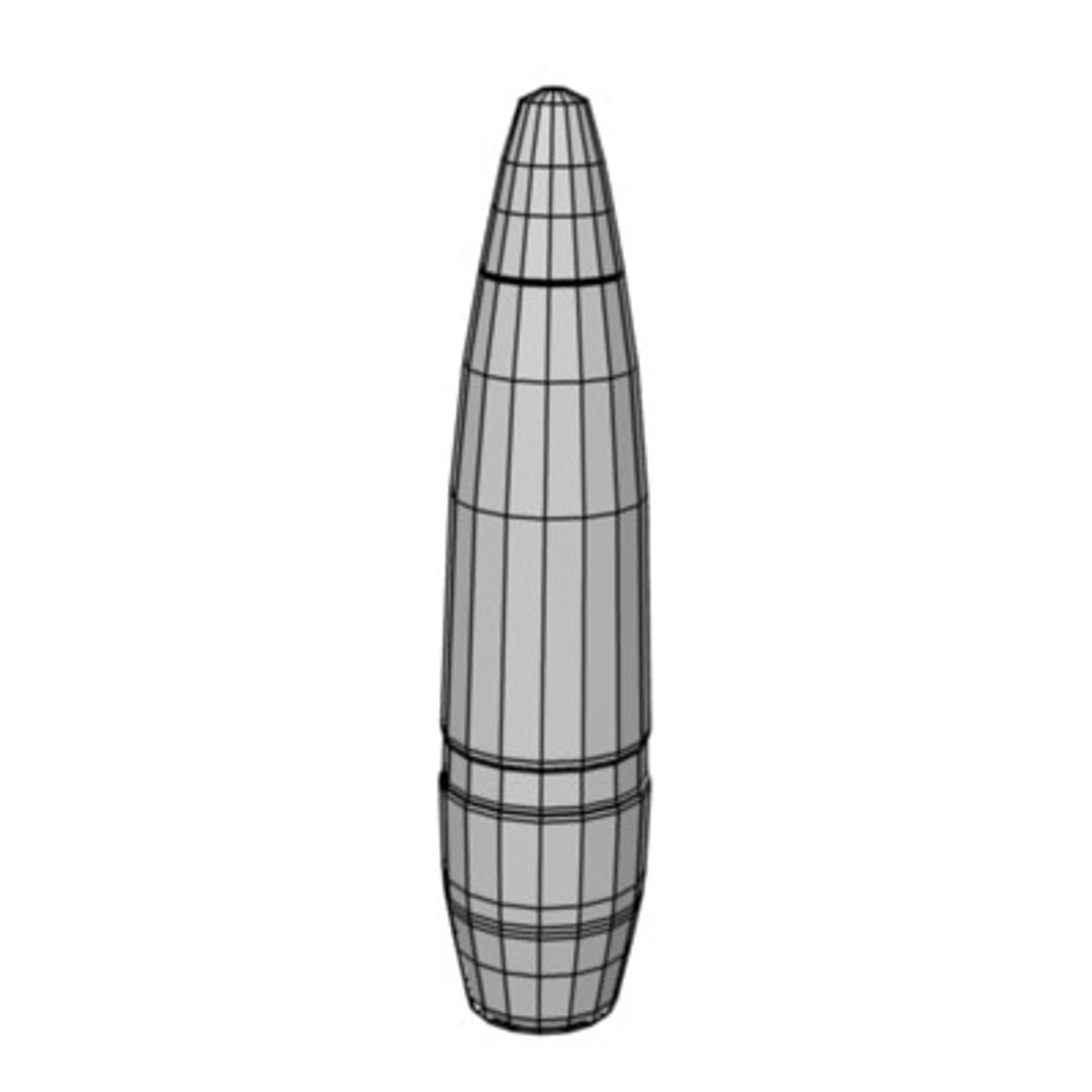 3d model of bullets
