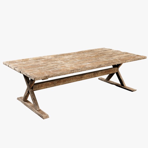 modelo 3d Mesa de comedor medieval - TurboSquid 2355066