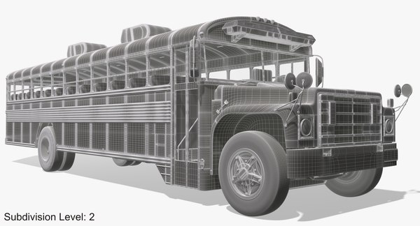 New york nypd bus 3D model - TurboSquid 1384955