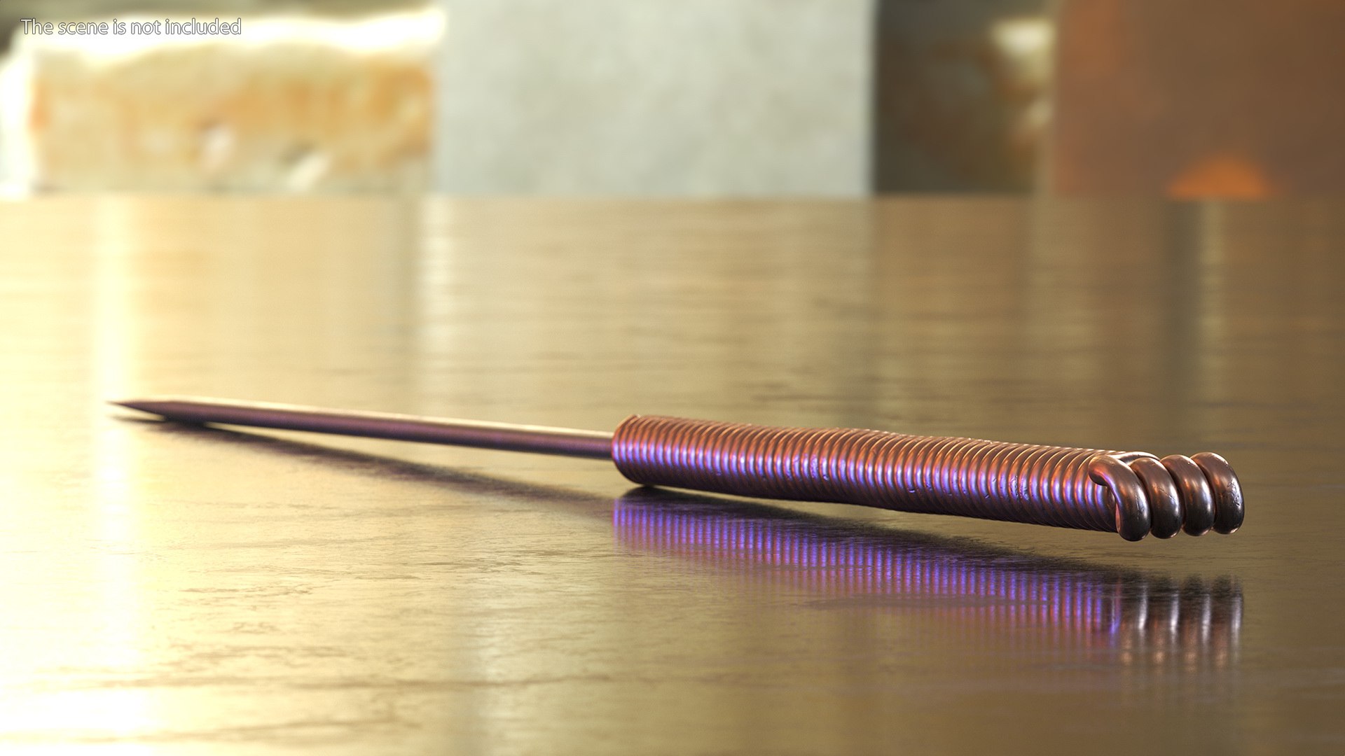 3D Middle Acupuncture Needle Gold Model - TurboSquid 2217934