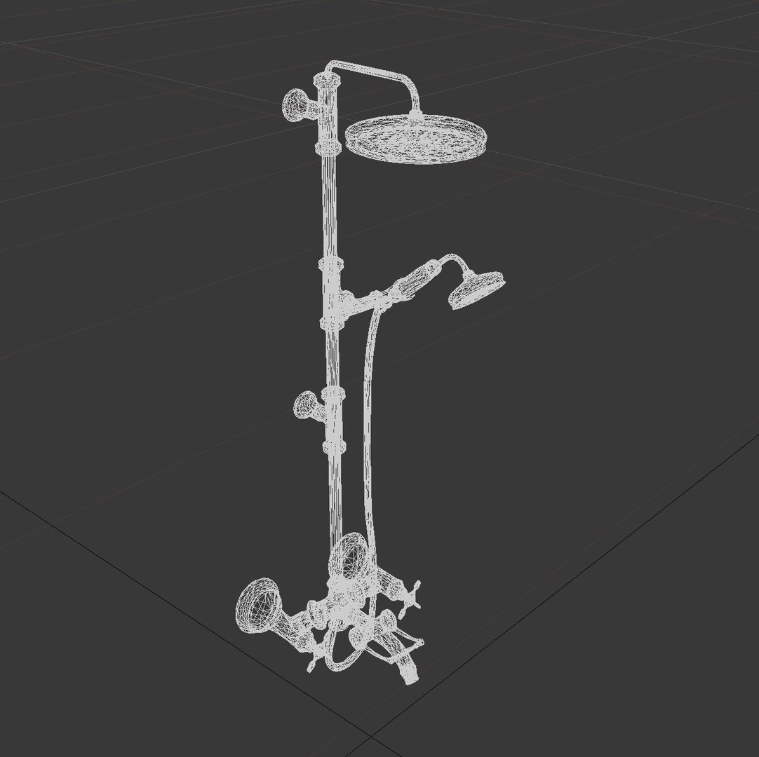 Shower 3D model - TurboSquid 1197912