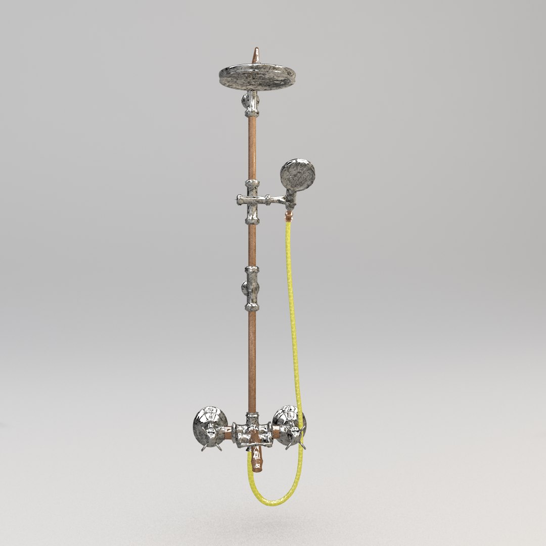 Shower 3D model - TurboSquid 1197912
