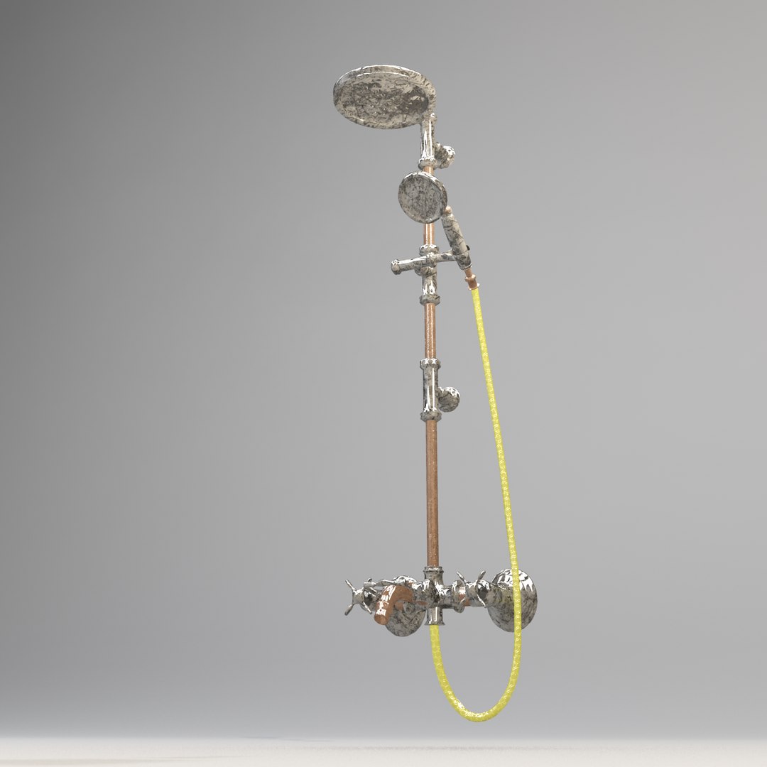 Shower 3D model - TurboSquid 1197912