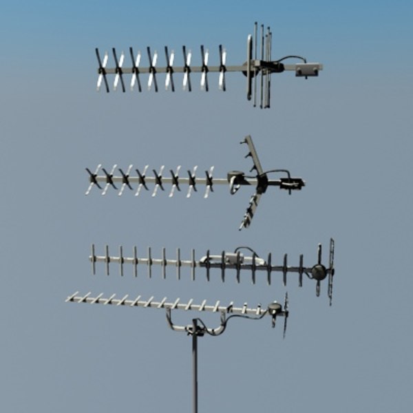 3D model tv antenna - TurboSquid 1579212