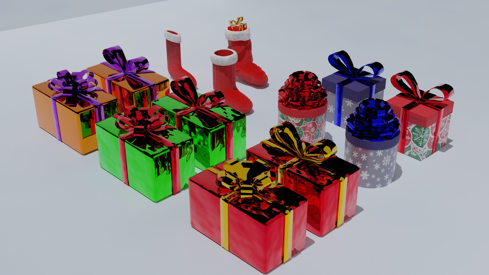 3D Gift - TurboSquid 2158985