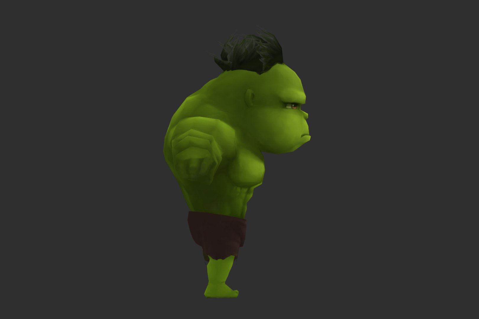 3D model Hulk 1 Hand-Painted Low-Poly 3D Game Assets - TurboSquid 2095291