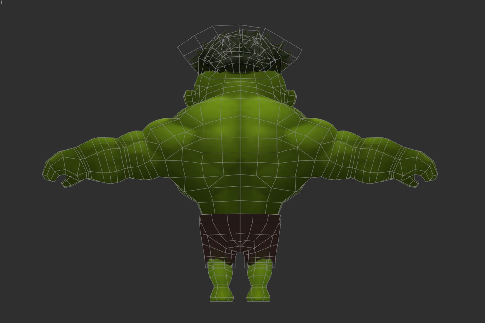 3D model Hulk 1 Hand-Painted Low-Poly 3D Game Assets - TurboSquid 2095291