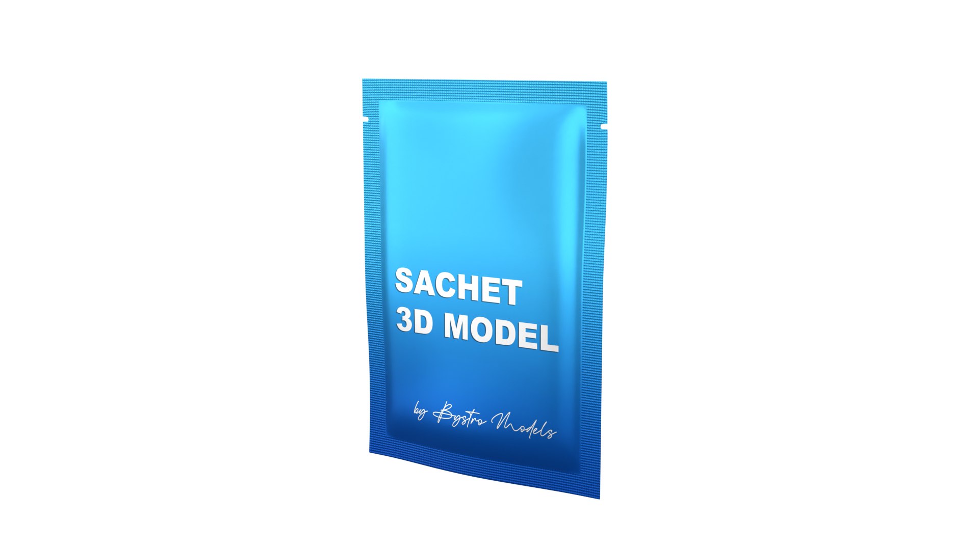 Sachet 3D Model - TurboSquid 2276272