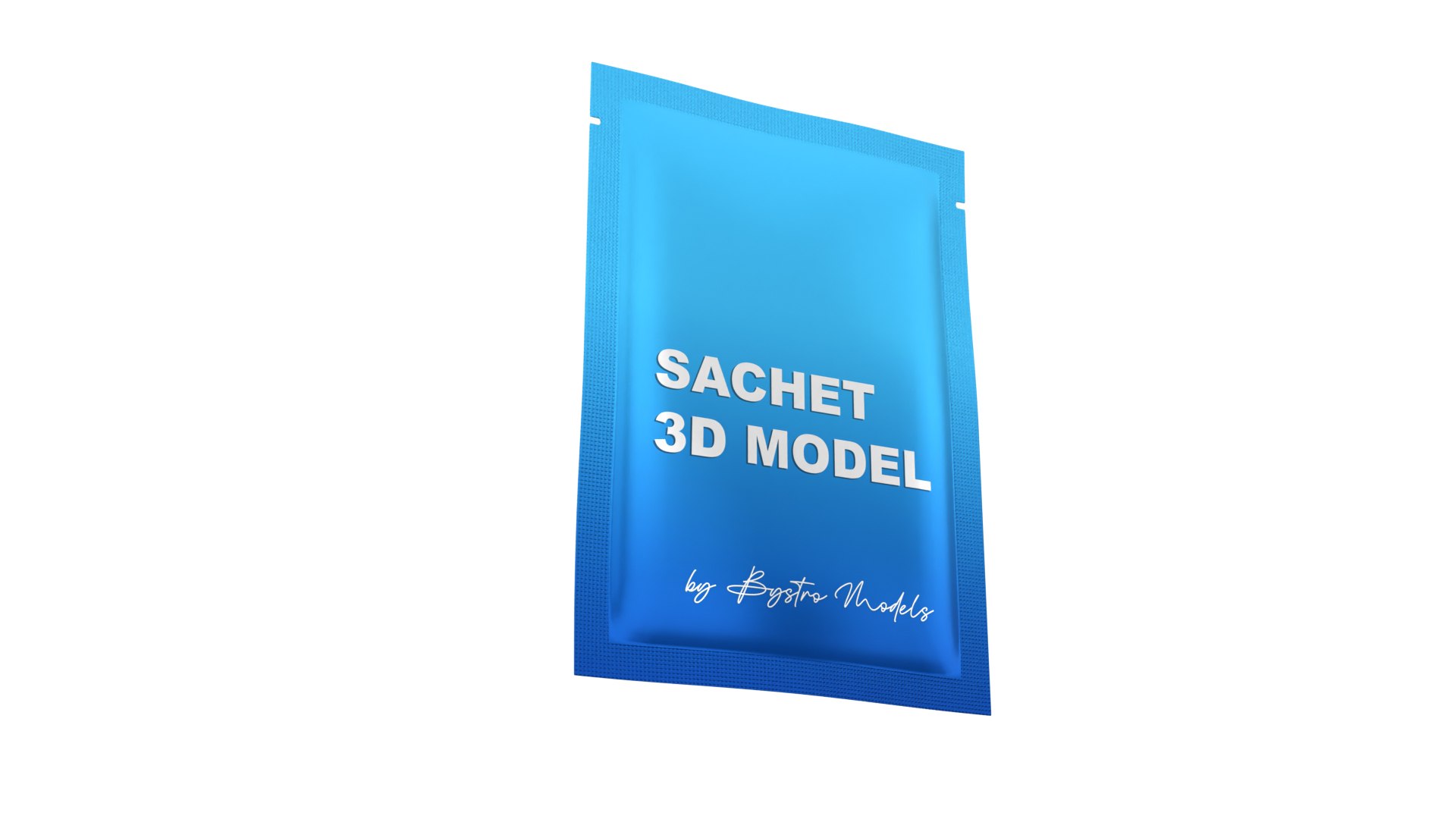 Sachet 3D Model - TurboSquid 2276272