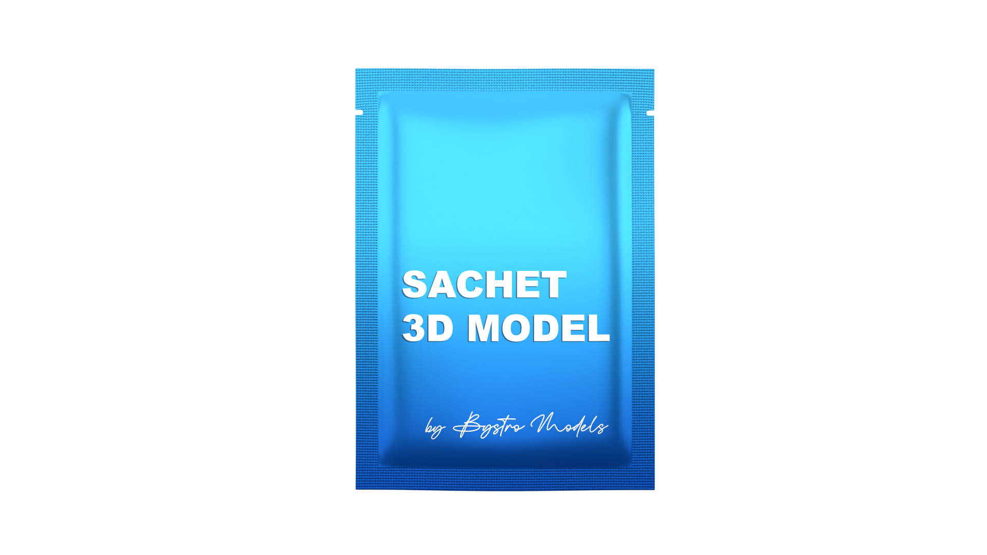 Sachet 3D Model - TurboSquid 2276272