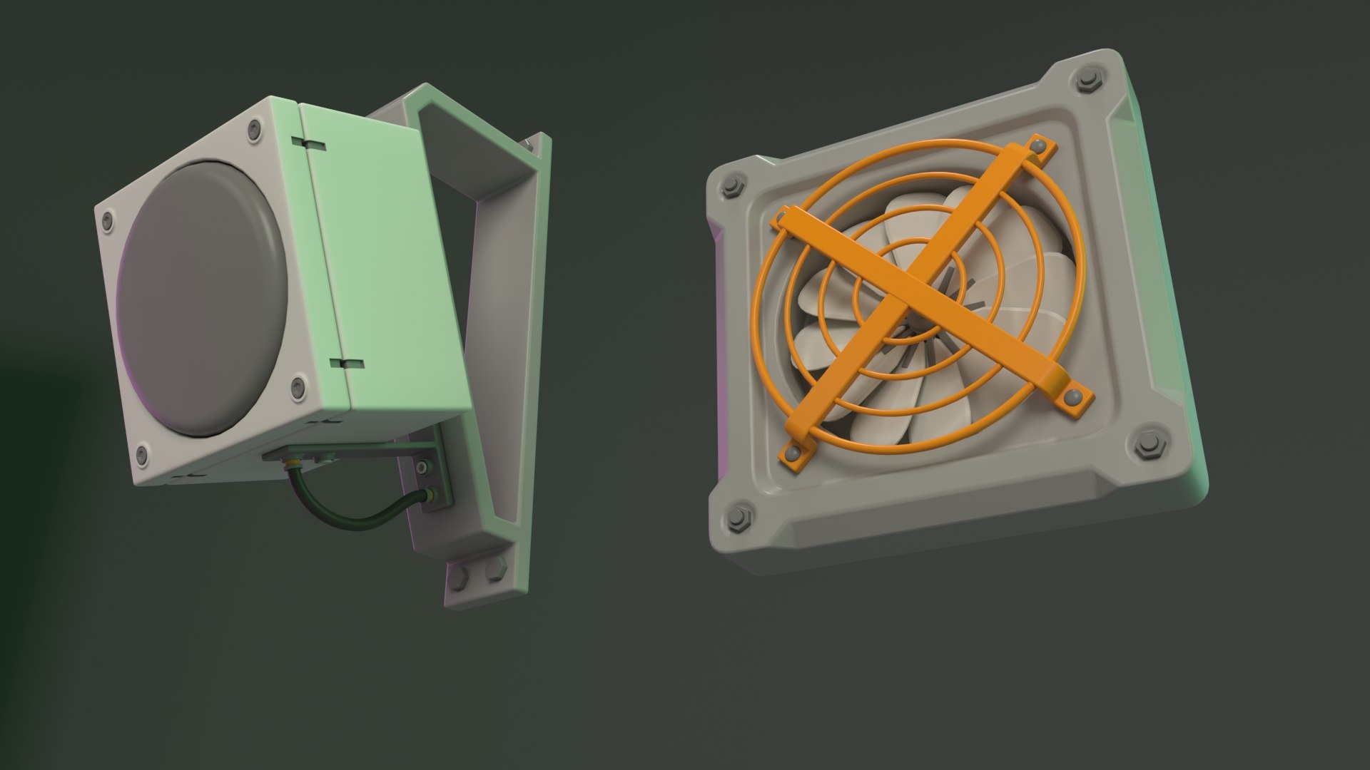 Wall Electric Props 1 - 20 Pieces 3D - TurboSquid 1749910
