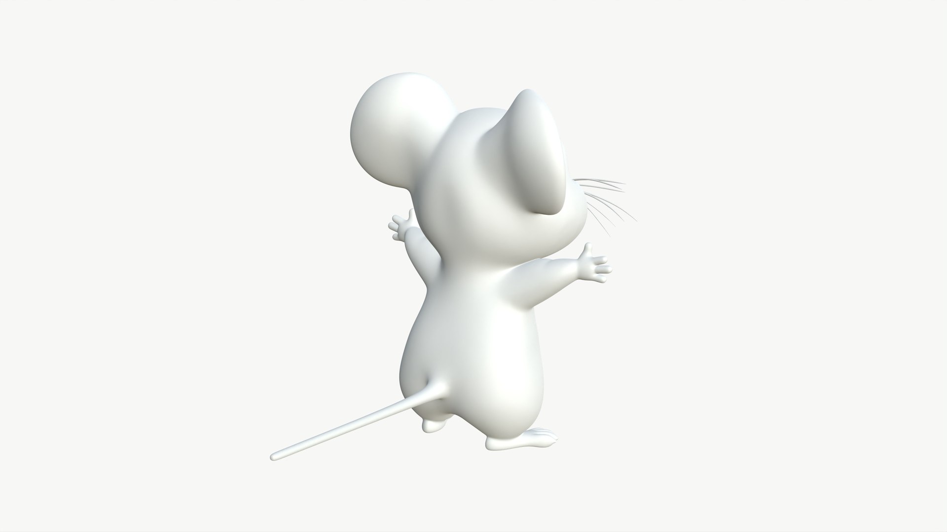3D Realistic Cute 3D Mouse Character Model - TurboSquid 2460362