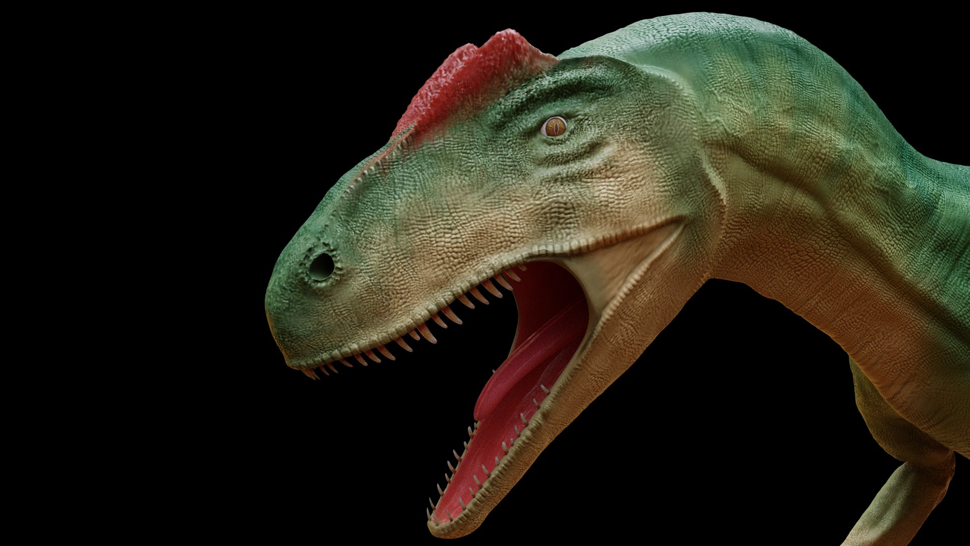 High-poly allosaurus 3D model - TurboSquid 1415687