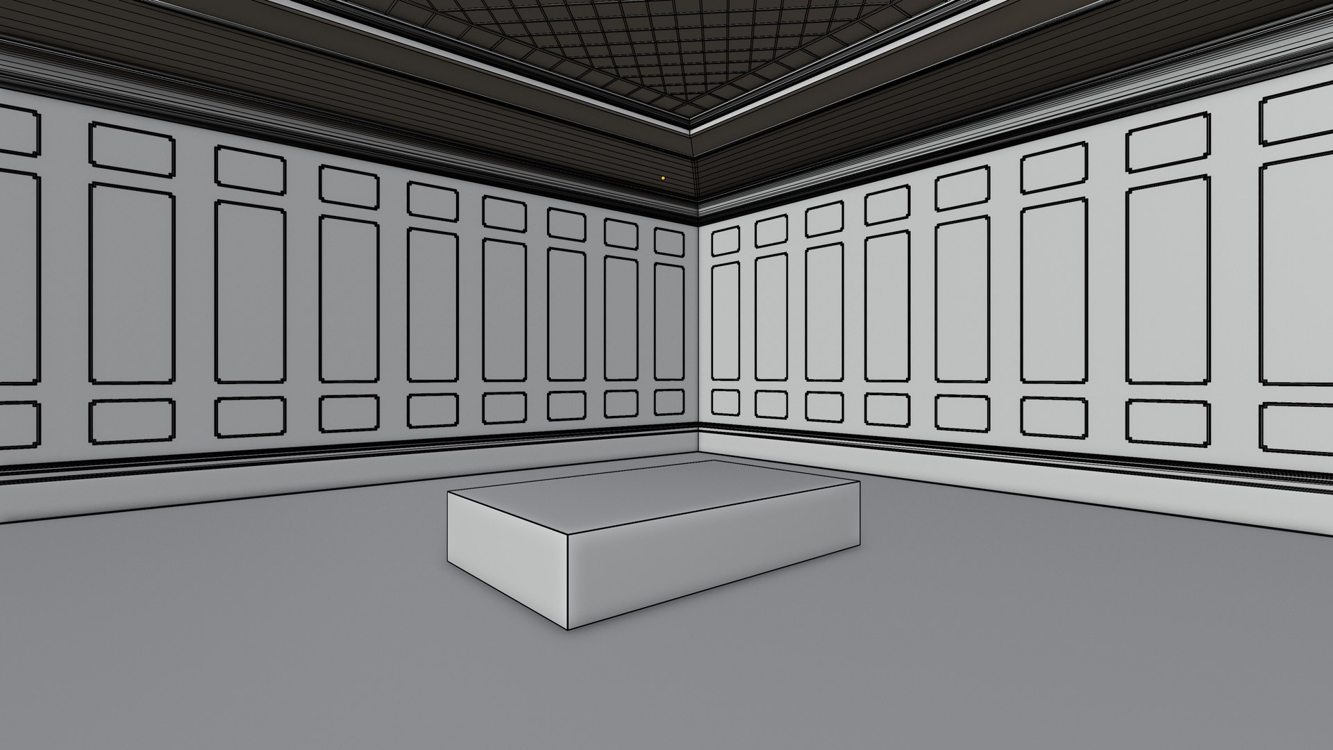 Art Museum Gallery Interior 8 - UE5 - BLEND model - TurboSquid 1779993