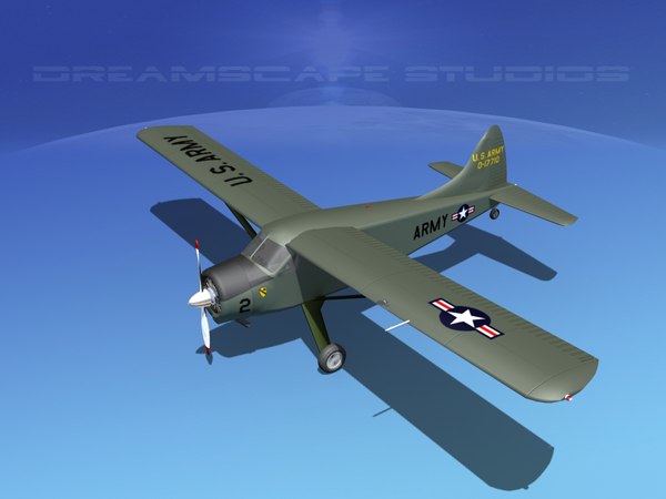 3d dehavilland beaver army