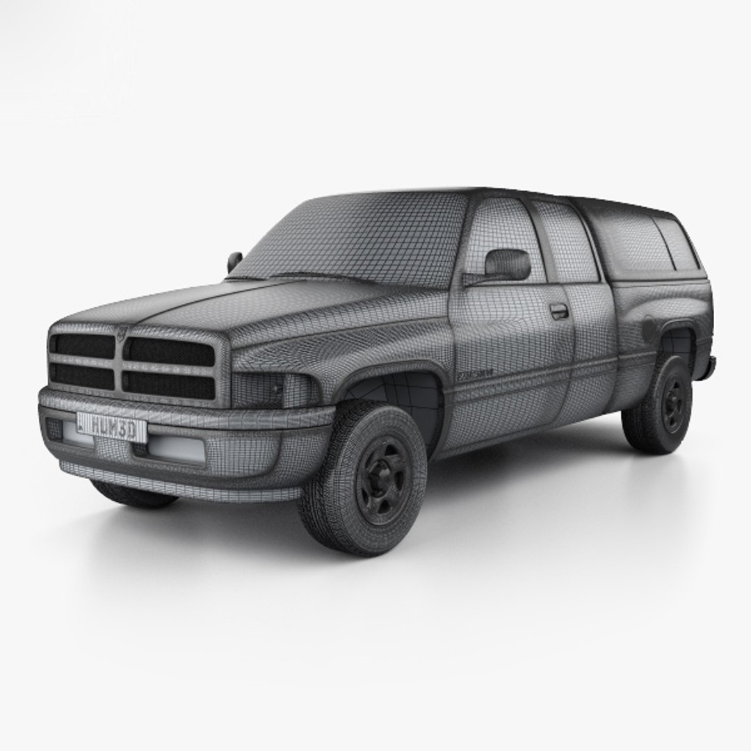 3D Dodge Ram 1500 Model - TurboSquid 1346608