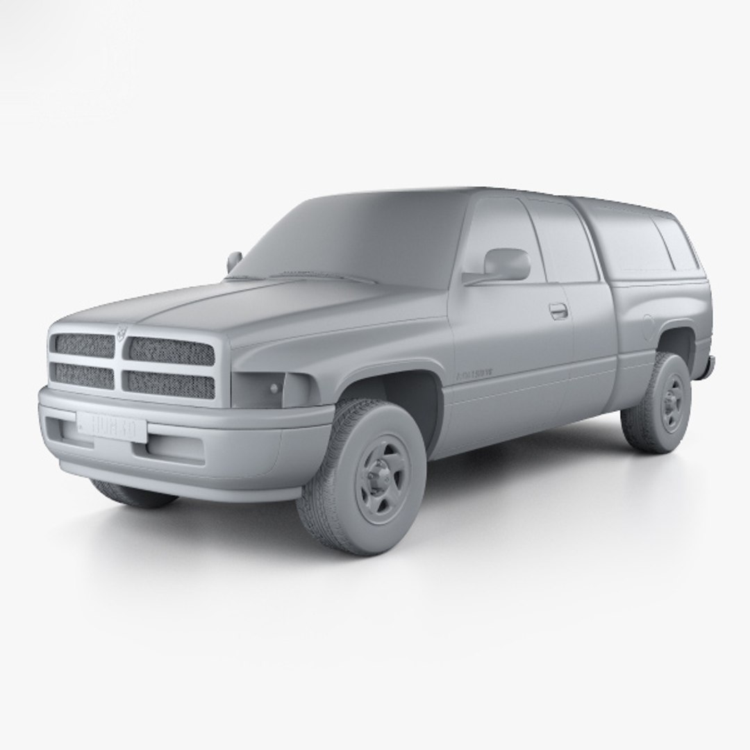 3D Dodge Ram 1500 Model - TurboSquid 1346608