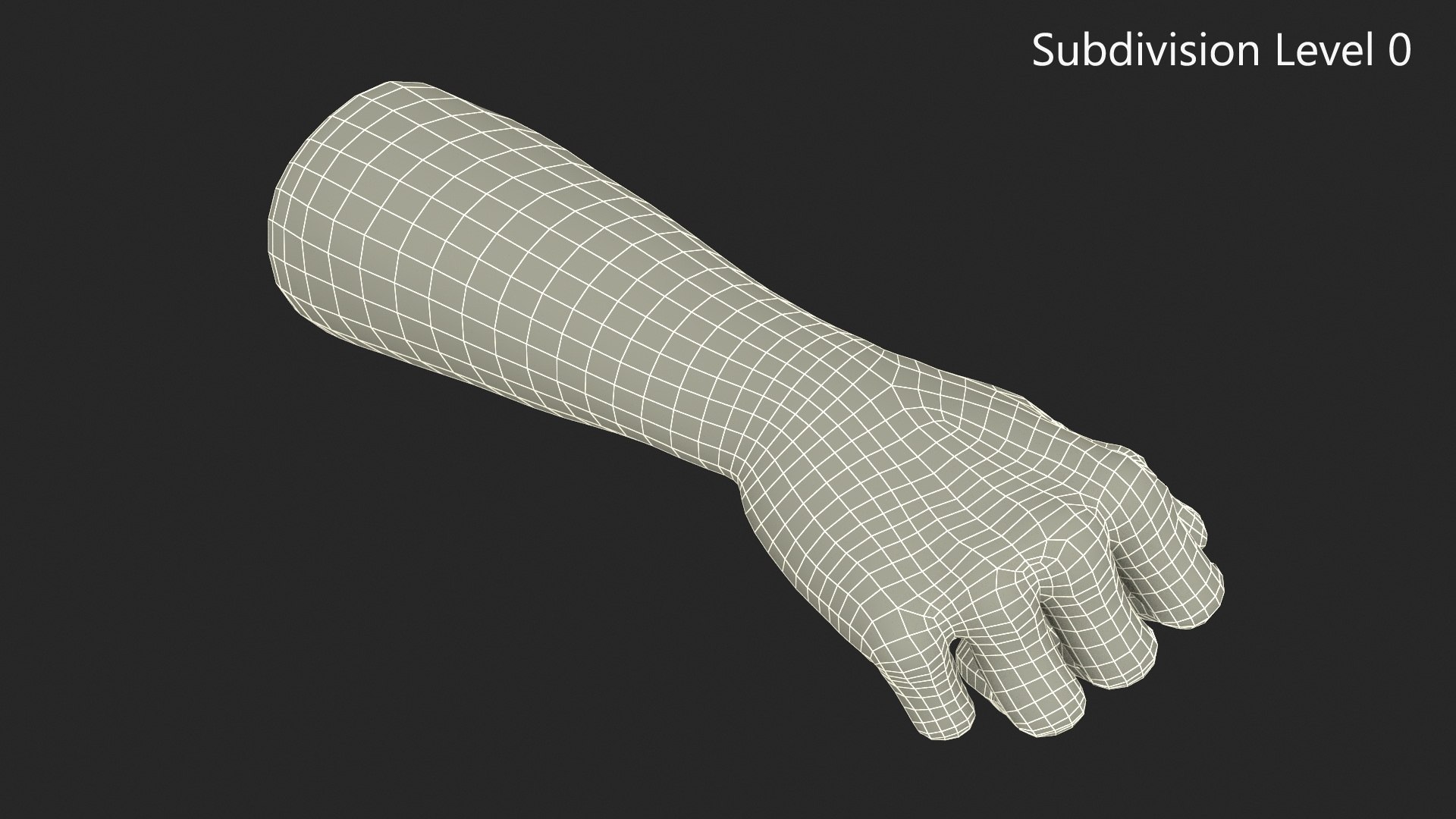 Caucasian Man Hand Fist Model - TurboSquid 2195609