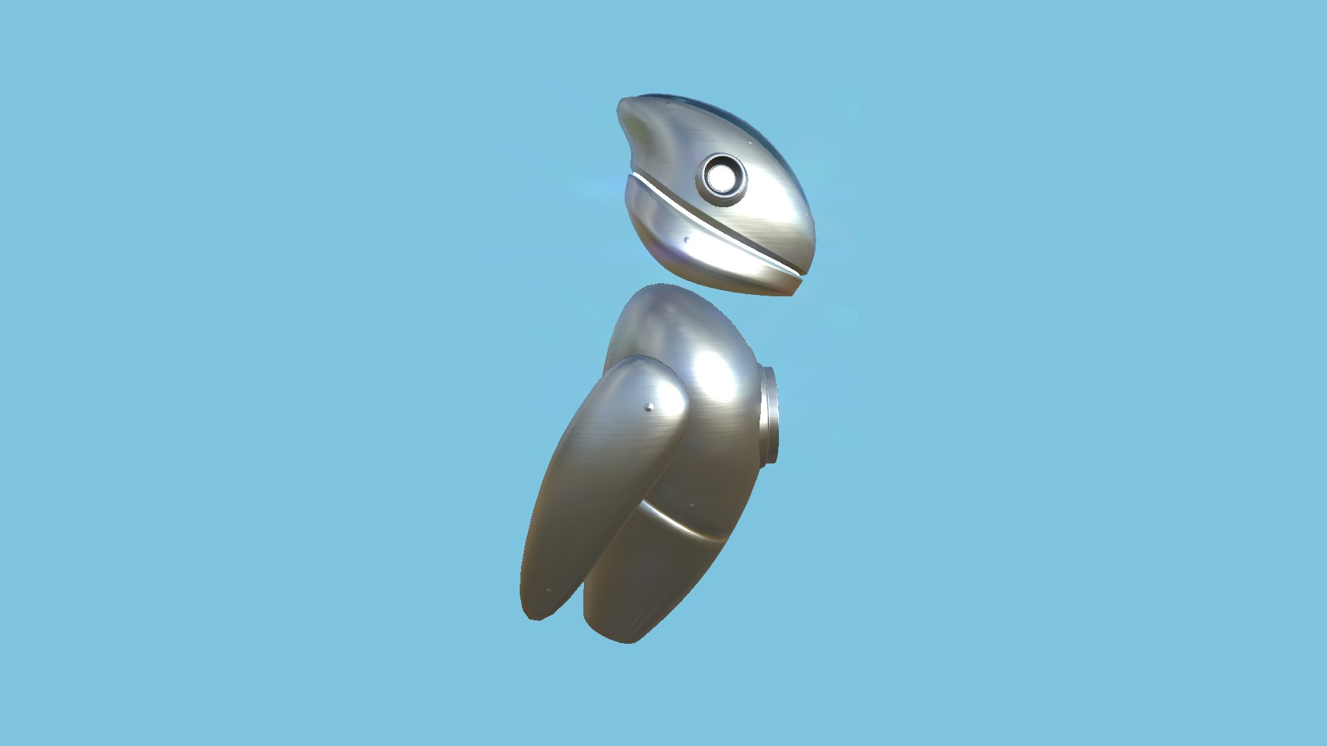 Flying Robot 04 Iron - Character SciFi Design 3D Model - TurboSquid 1770823