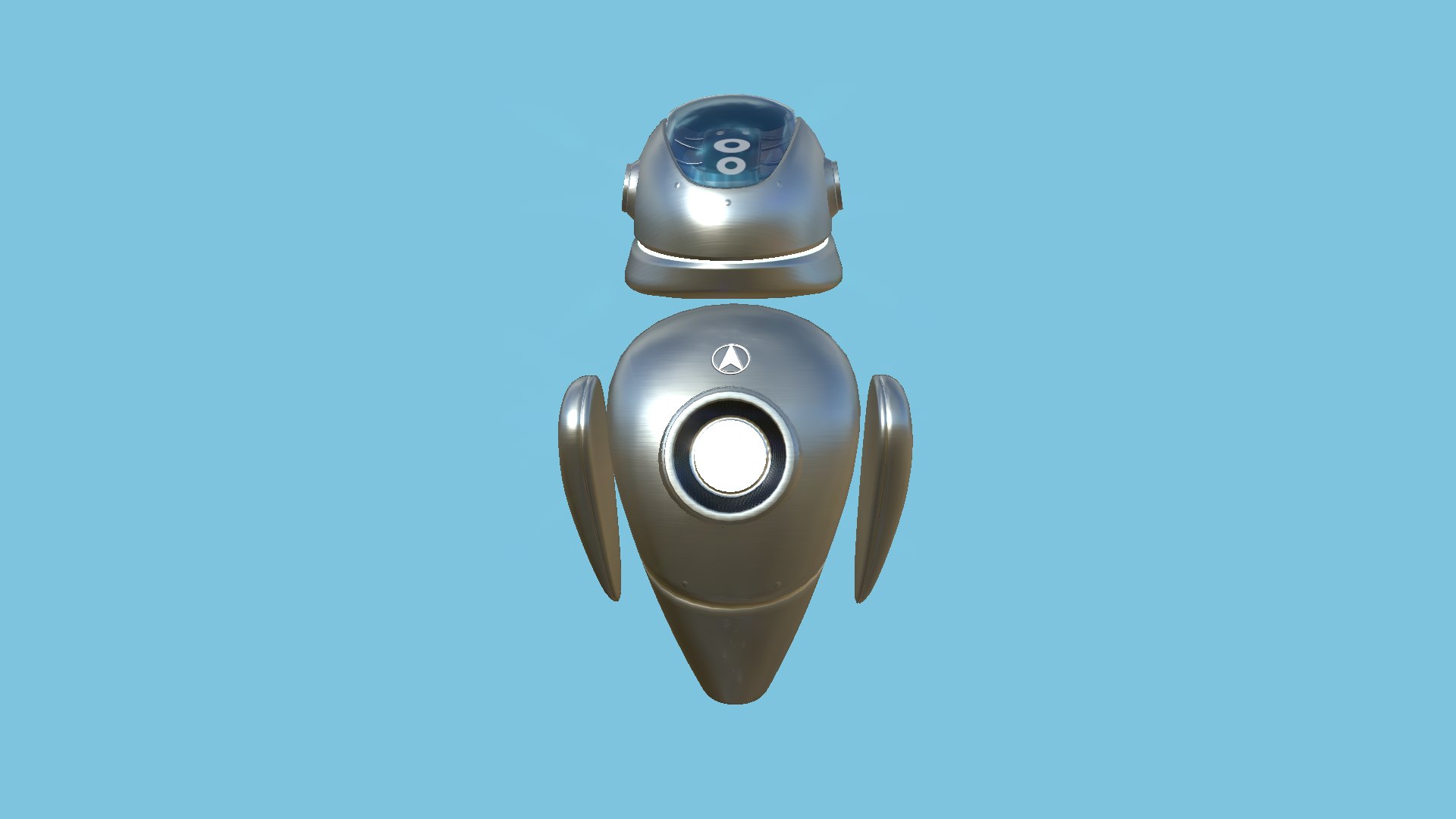 Flying Robot 04 Iron - Character SciFi Design 3D Model - TurboSquid 1770823