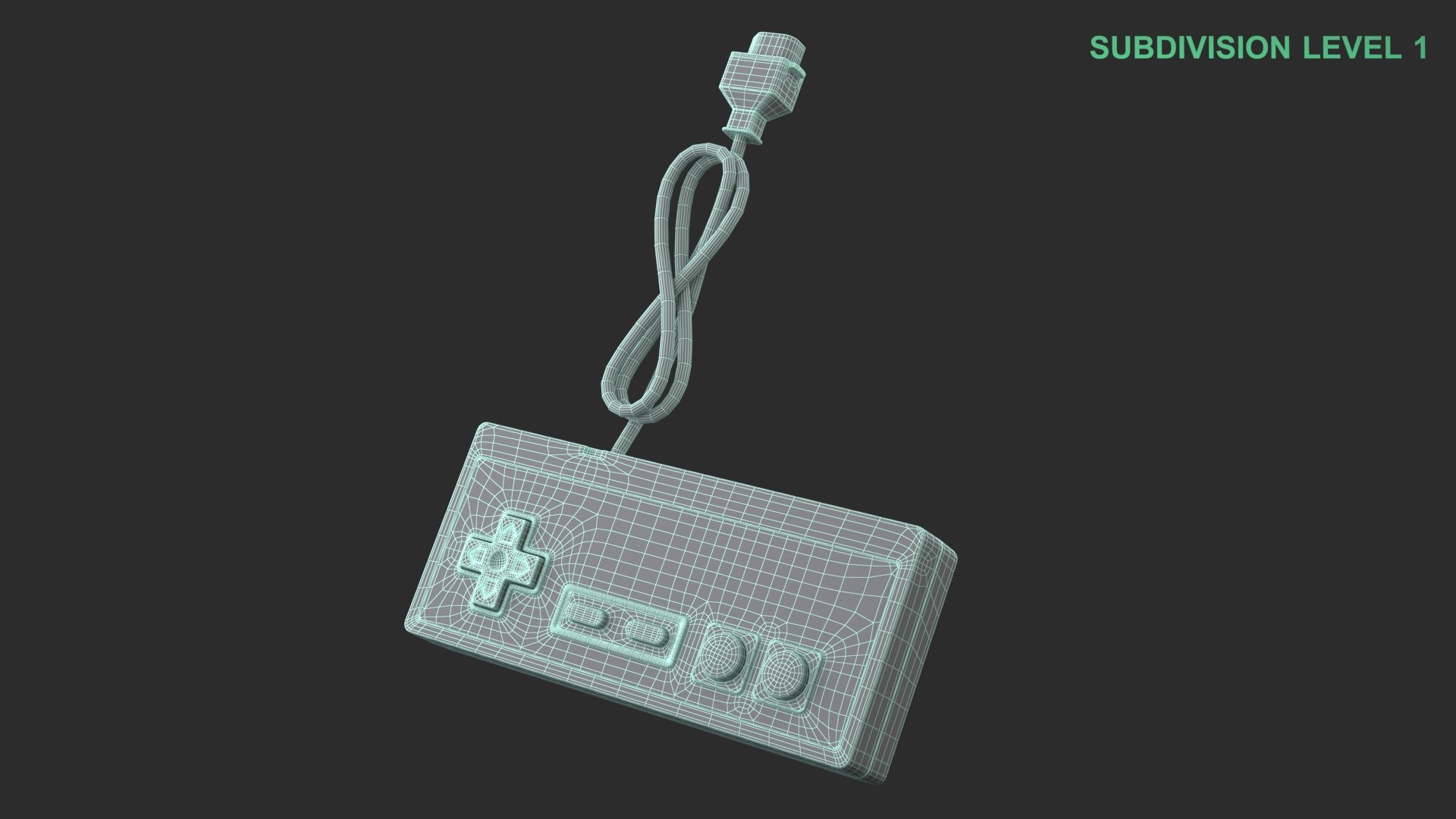 Nintendo Controller 3D Model - TurboSquid 2383602