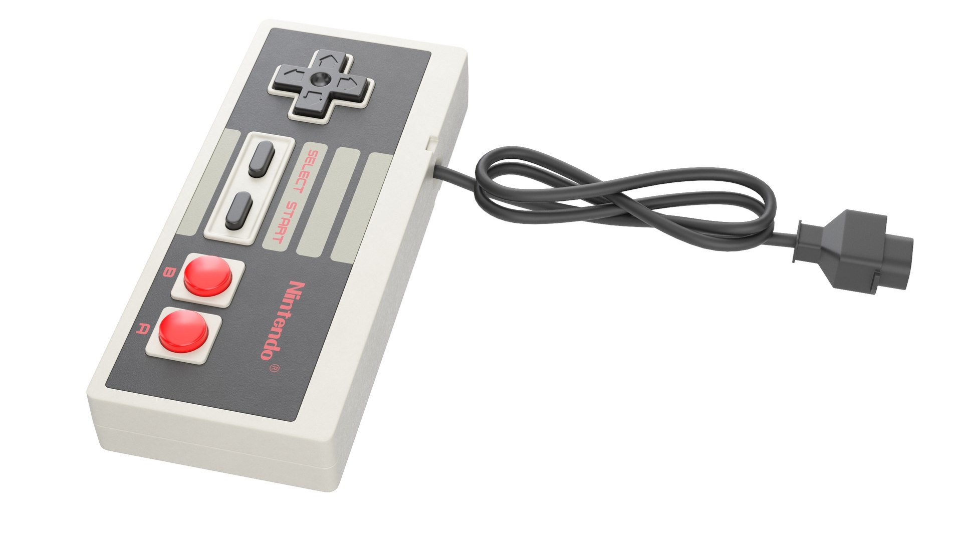 Nintendo Controller 3D Model - TurboSquid 2383602