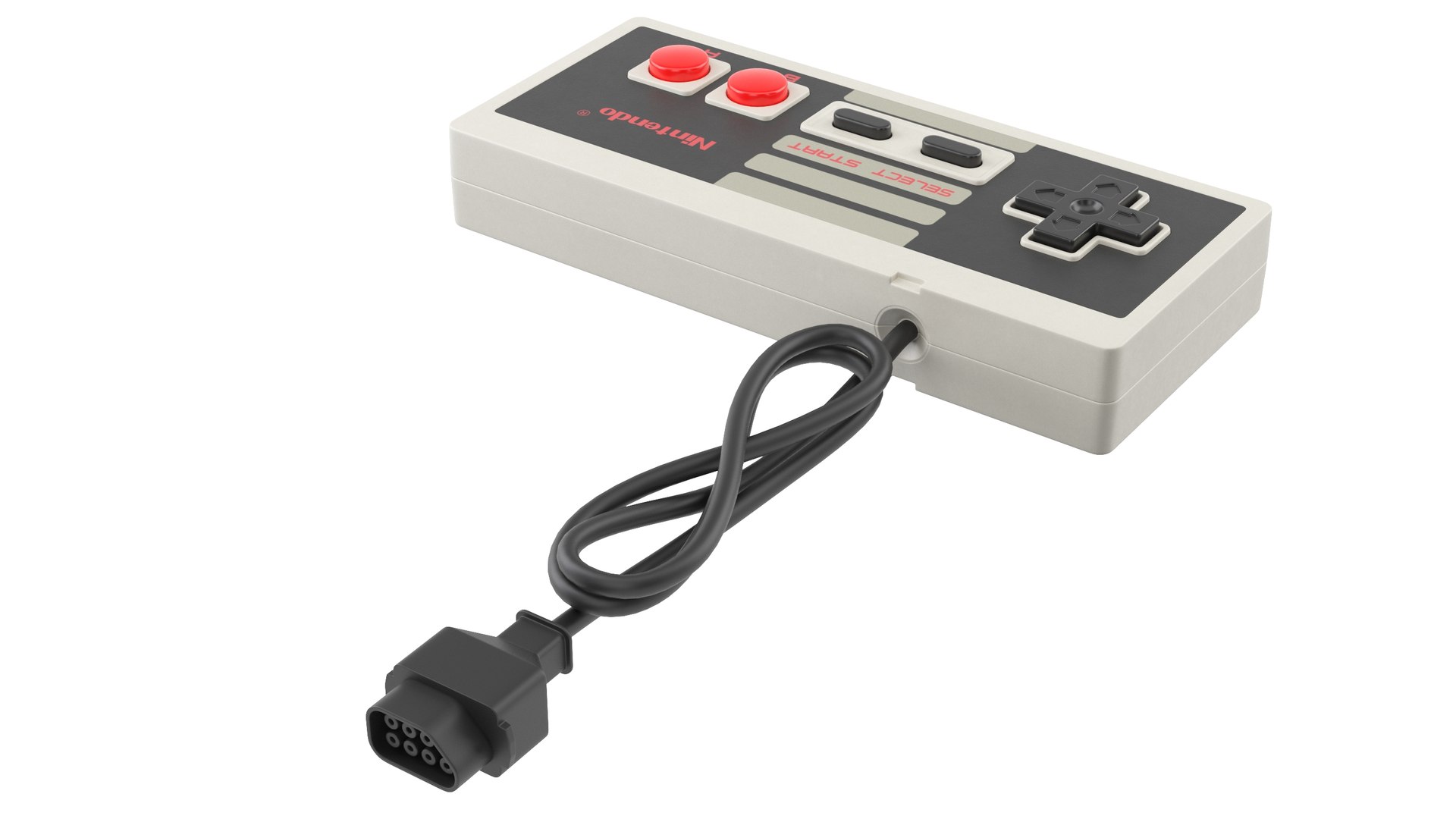 Nintendo Controller 3D Model - TurboSquid 2383602