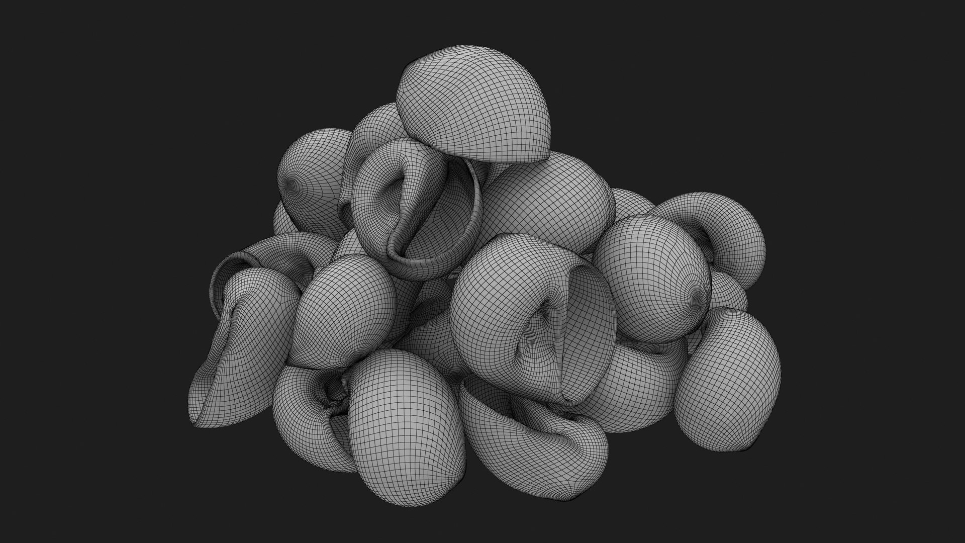 3D Natica Vitellus Pile Model - TurboSquid 2210575