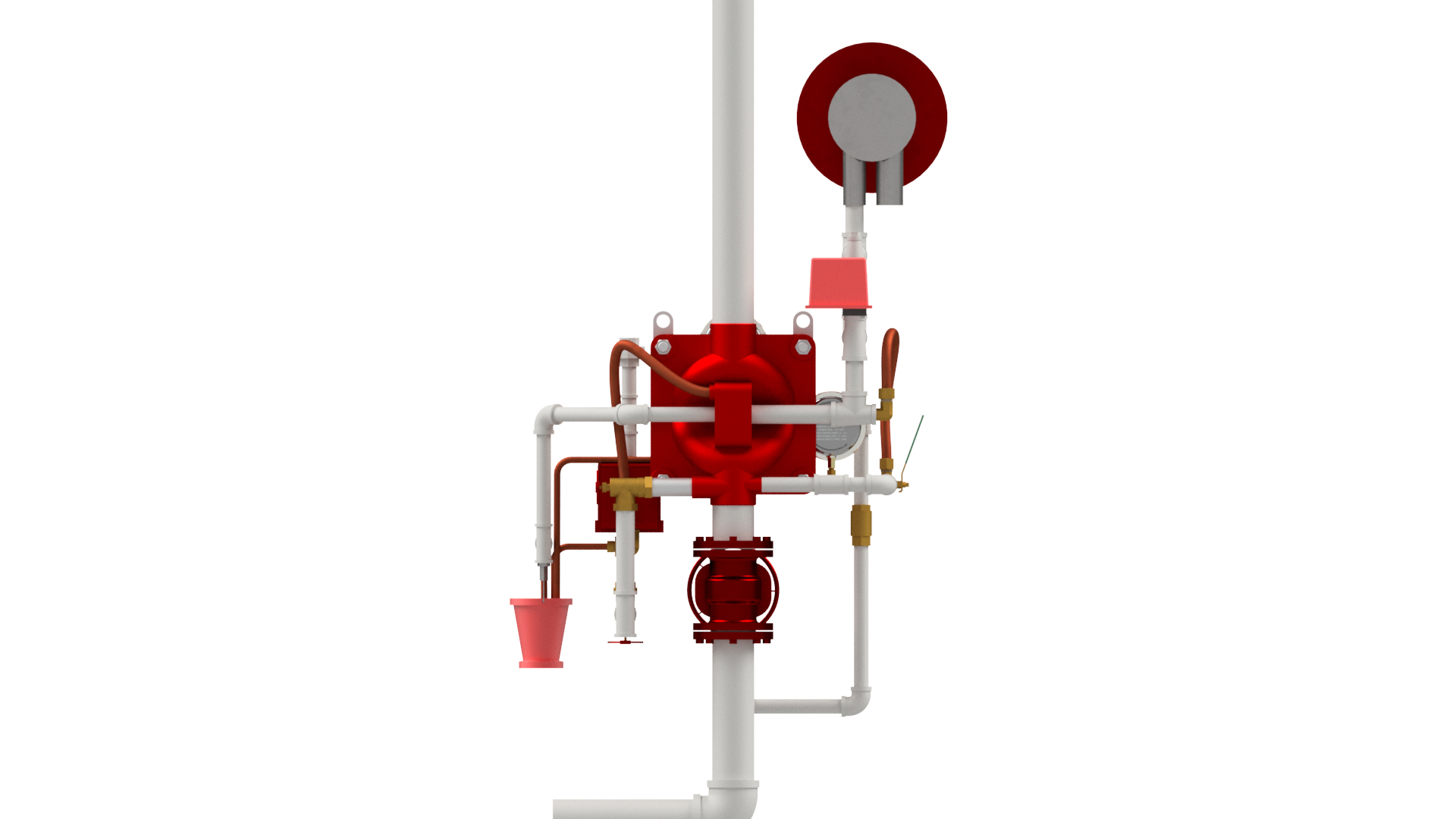 Deluge Valve with Trimming 3D model - TurboSquid 1871430