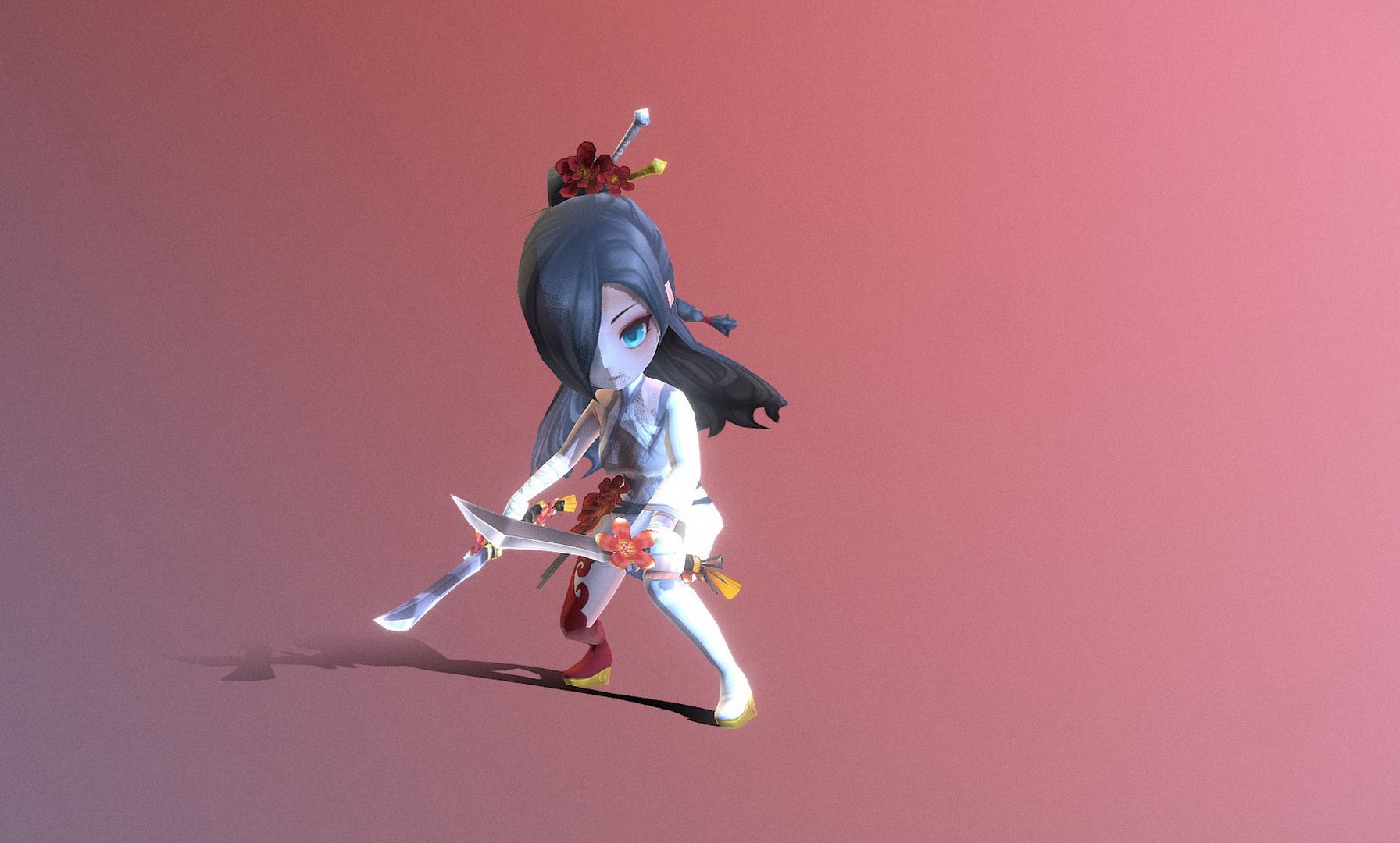 Casual RPG Character - 18 Mira 3D Model - TurboSquid 2007796
