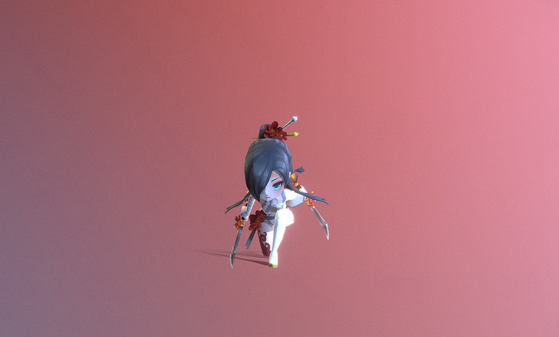 Casual RPG Character - 18 Mira 3D Model - TurboSquid 2007796