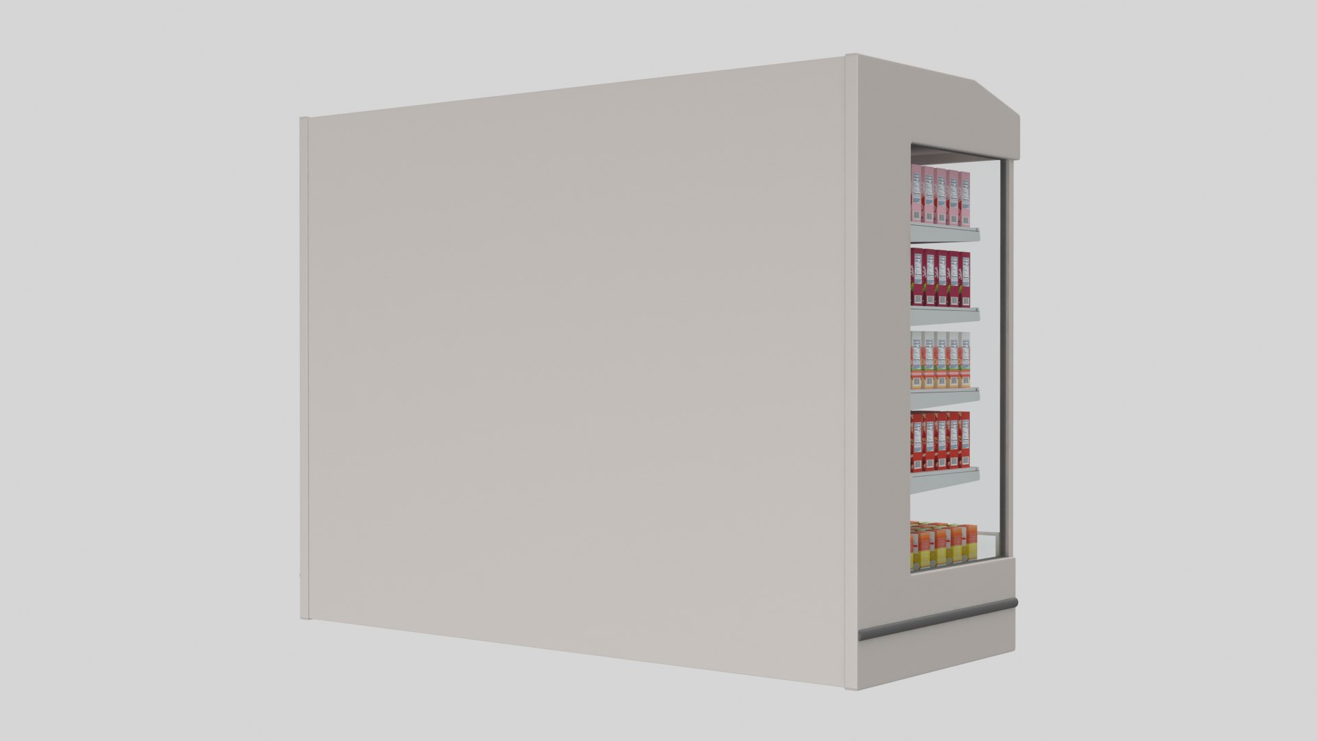 3D Supermarket Juice Display Model - TurboSquid 2032518