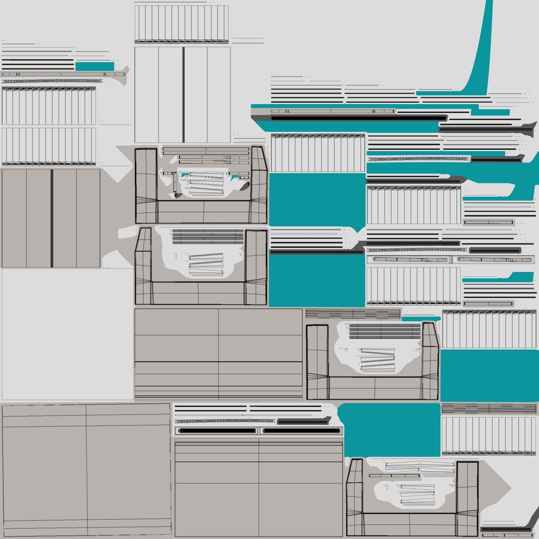 3D Supermarket Juice Display Model - TurboSquid 2032518