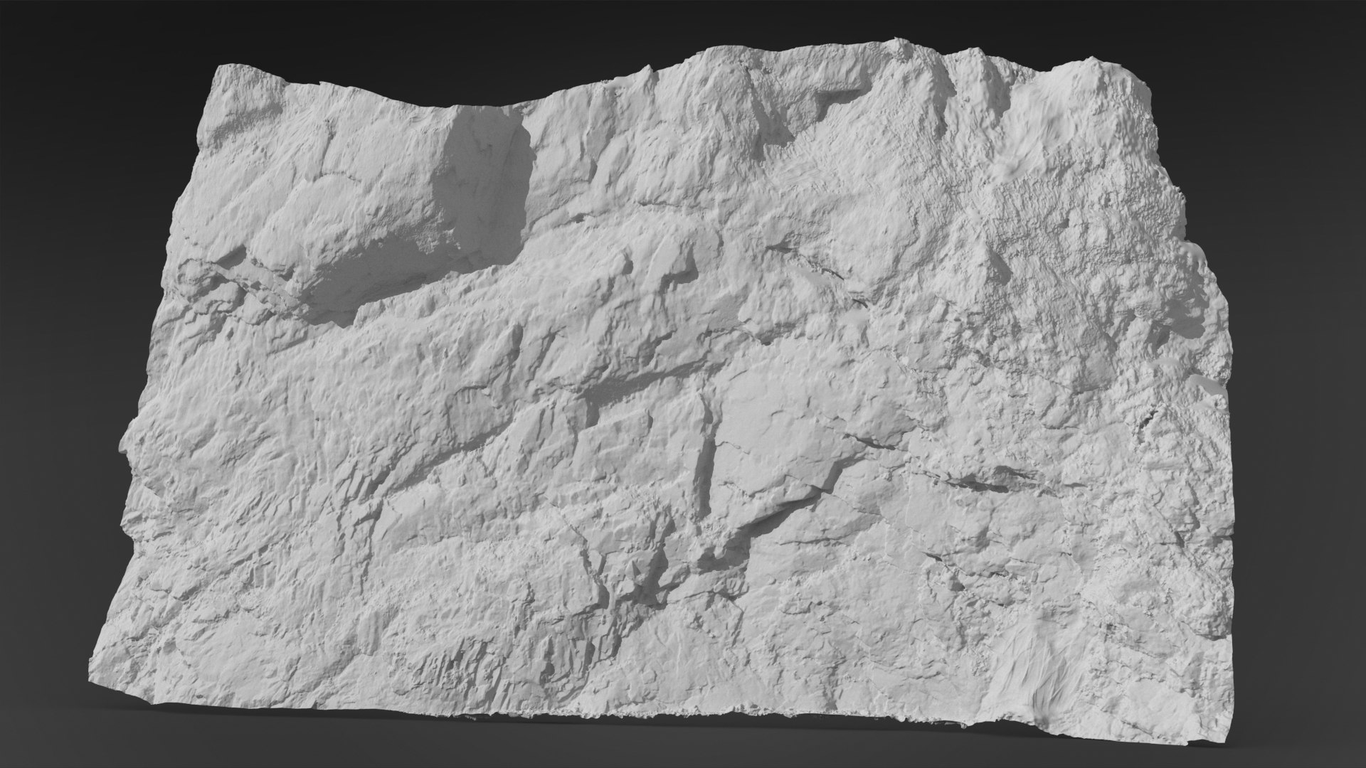 3D Mountain Rock Photogrammetry - TurboSquid 1472399
