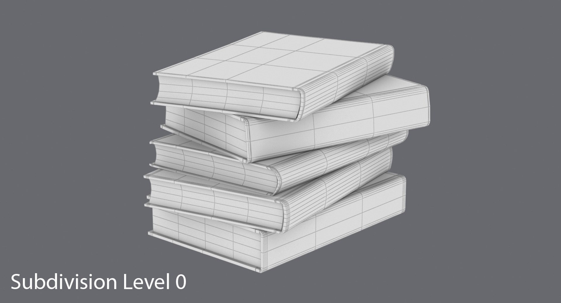 Textbooks Design 3d Model