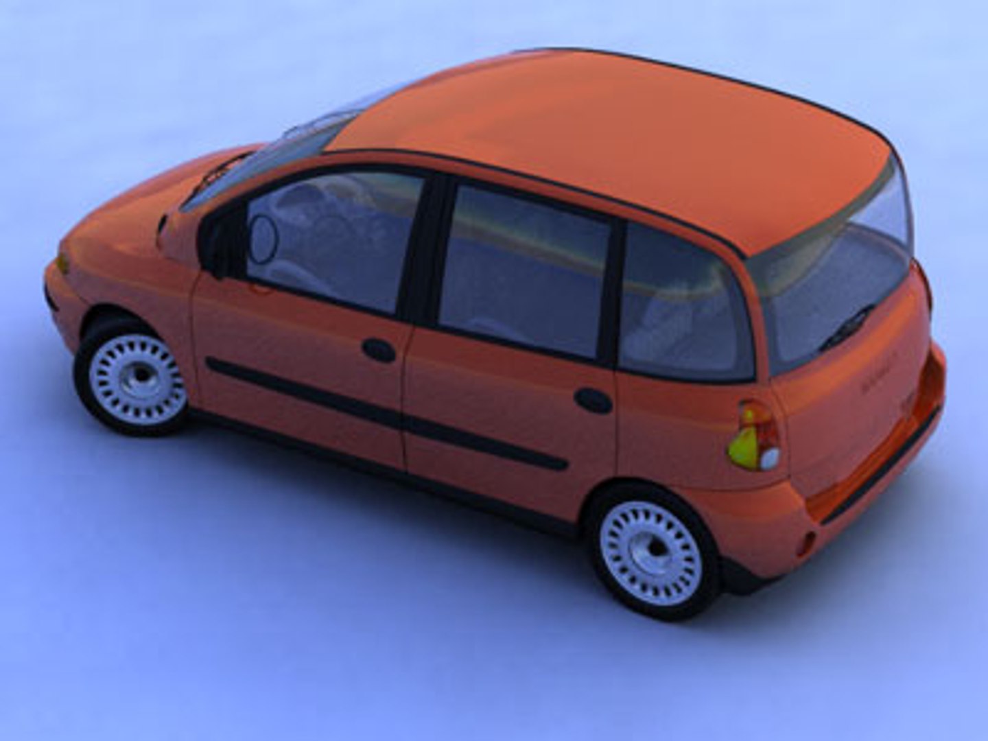 Fiat Multipla 3d Model
