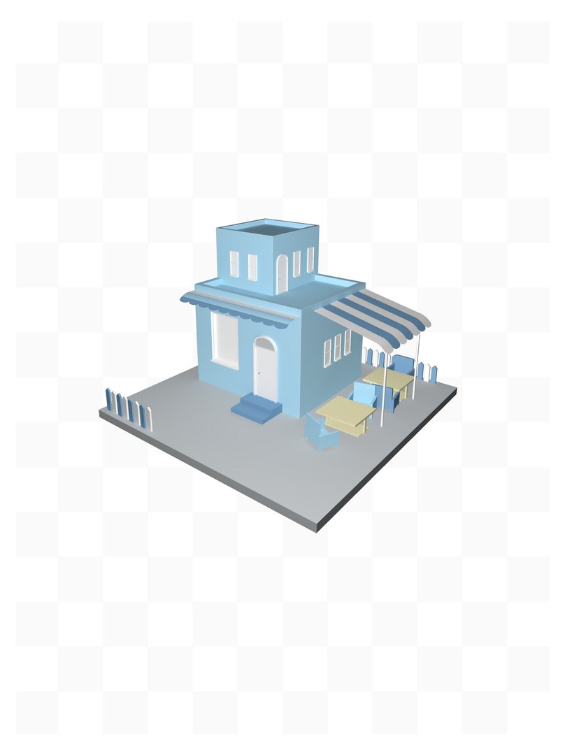 3D 3D simple model - TurboSquid 2061982