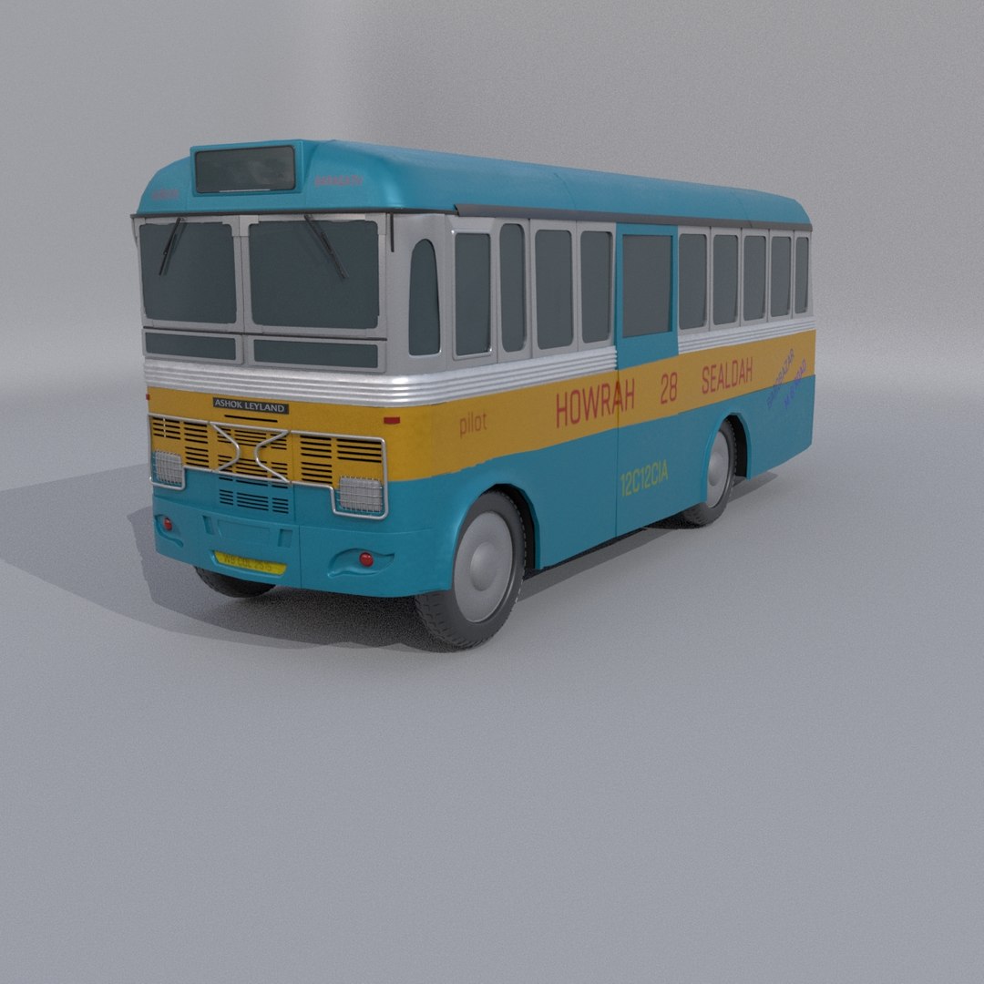 3D INDIAN BUS - TurboSquid 2202650