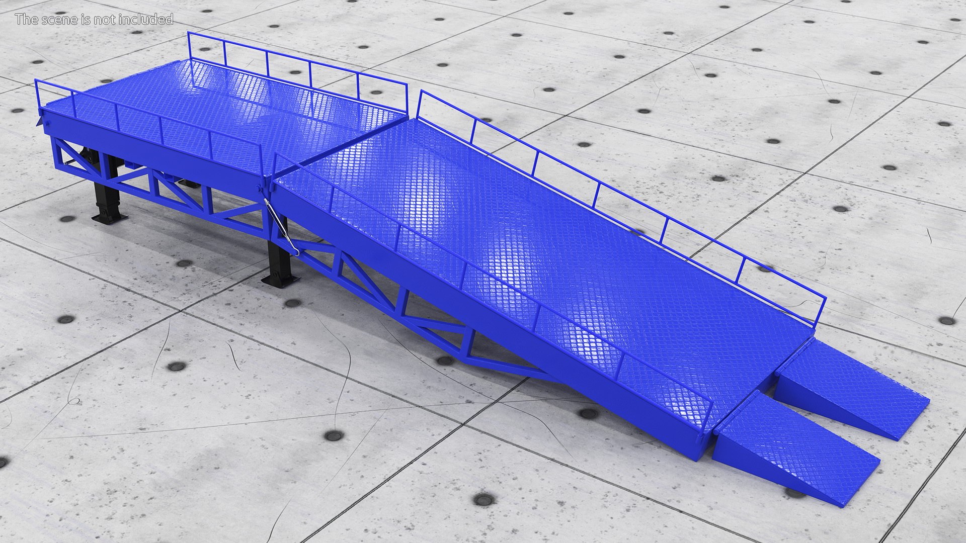 3D Portable Trailer Loading Dock - TurboSquid 1723135