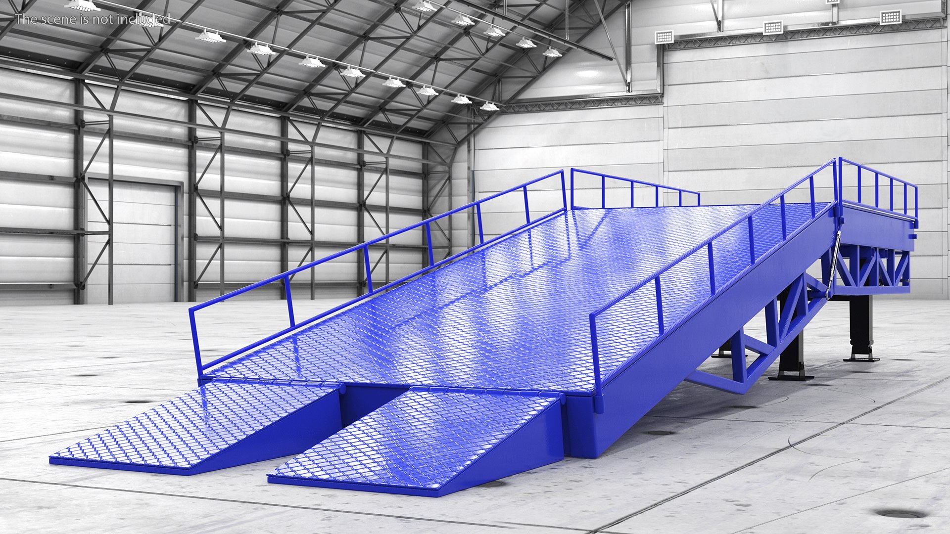 3D Portable Trailer Loading Dock - TurboSquid 1723135