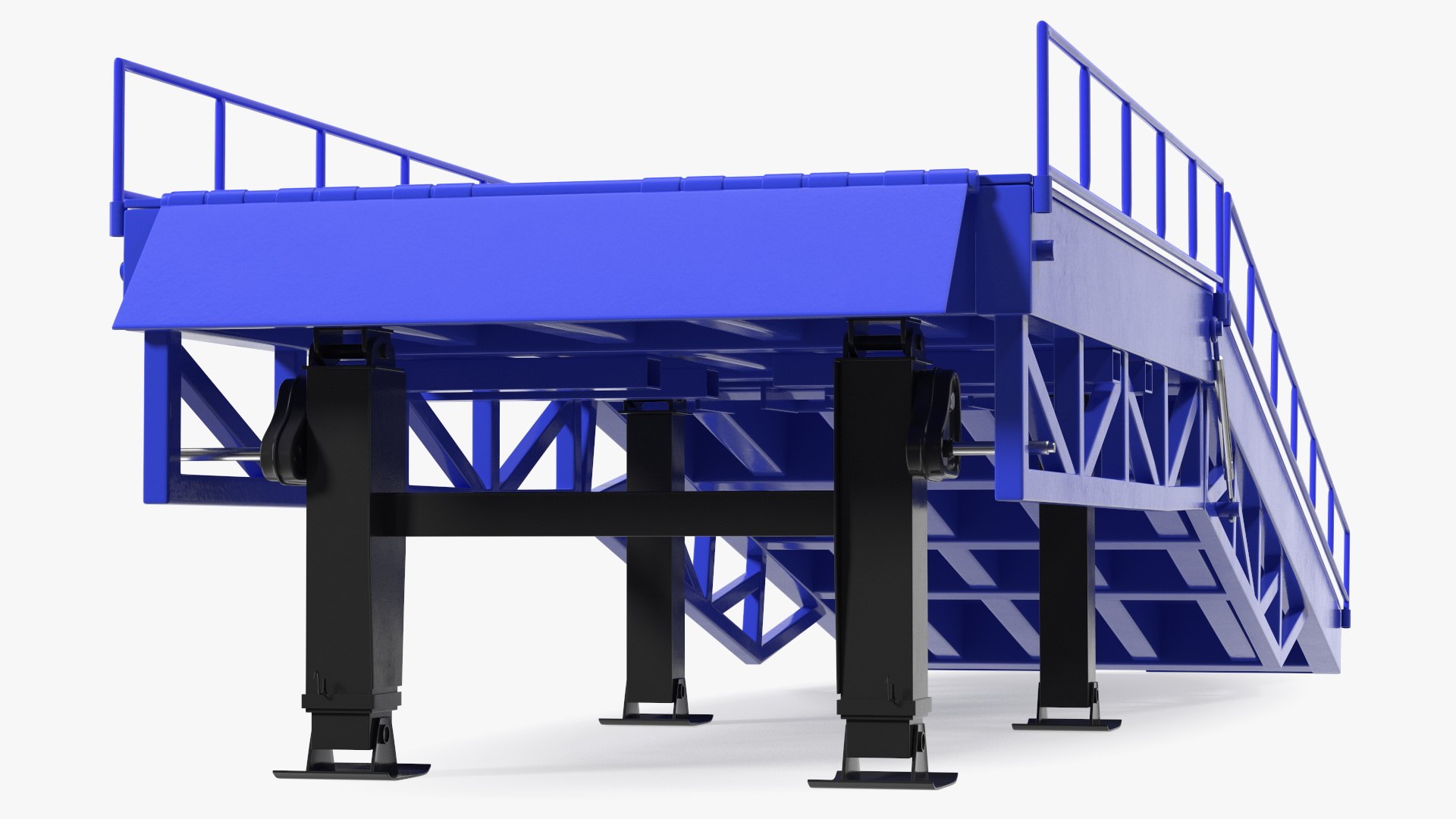 3D Portable Trailer Loading Dock - TurboSquid 1723135