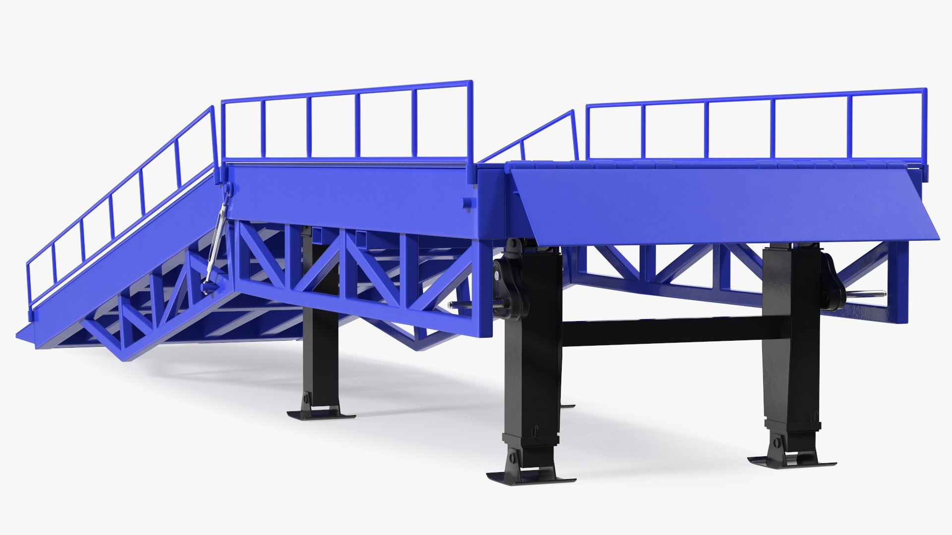 3D Portable Trailer Loading Dock - TurboSquid 1723135