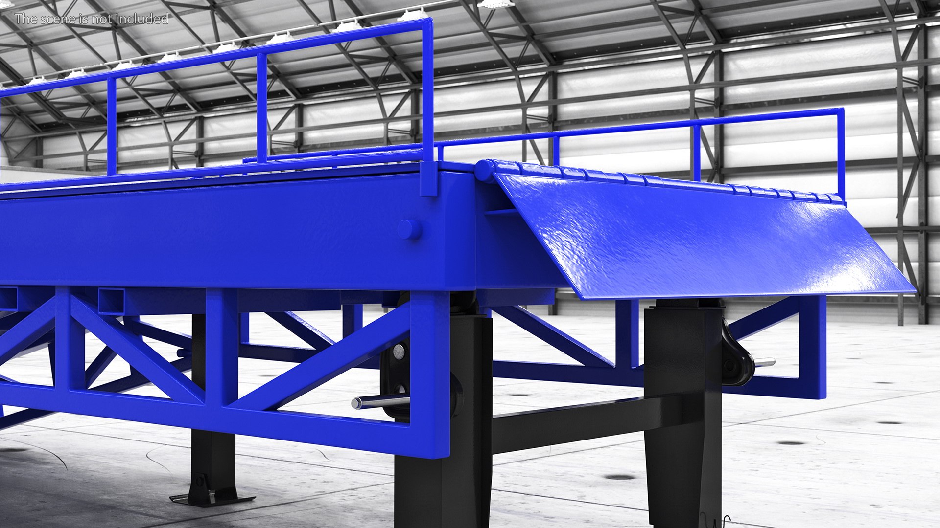 3D Portable Trailer Loading Dock - TurboSquid 1723135