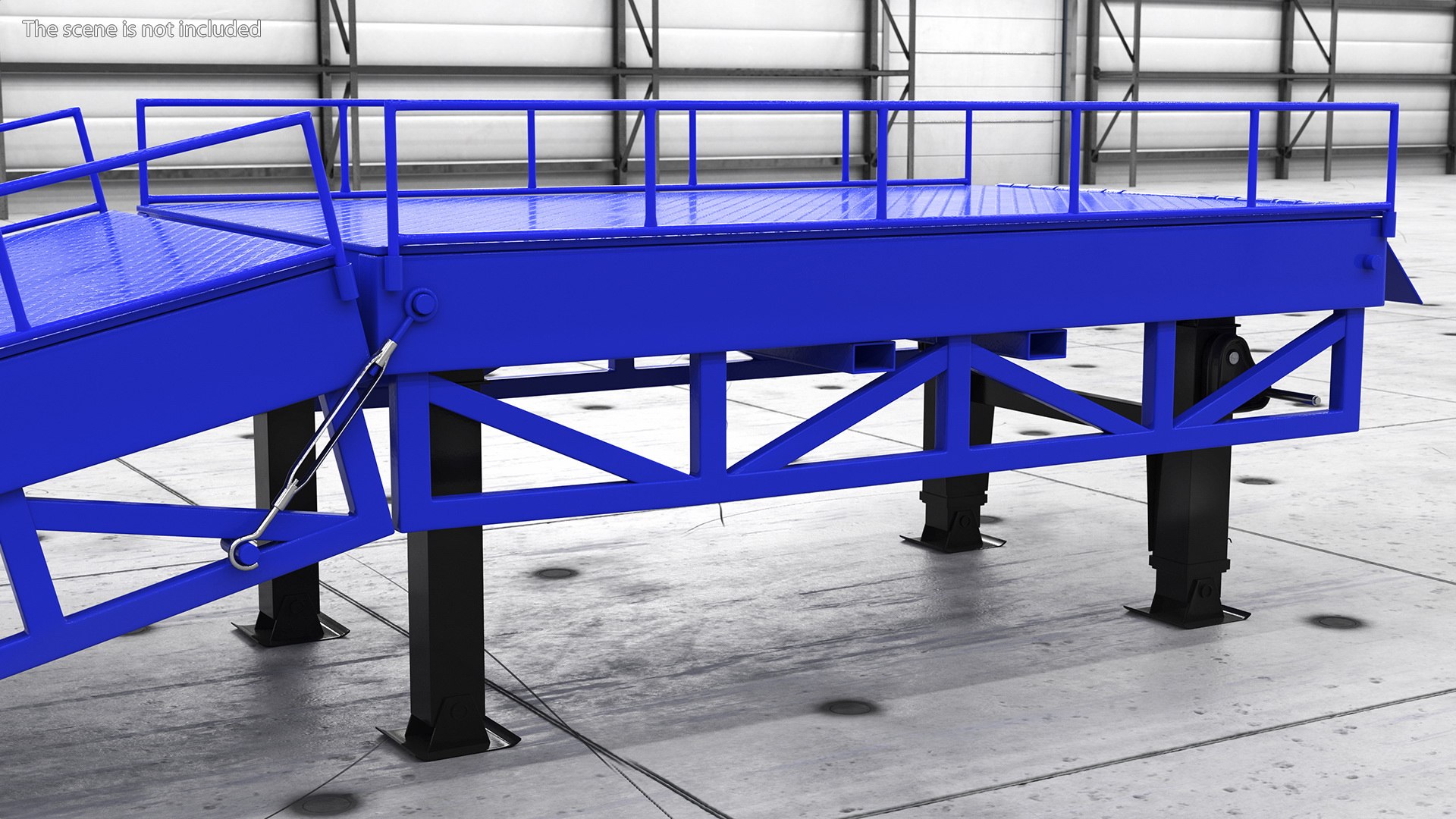 3D Portable Trailer Loading Dock - TurboSquid 1723135