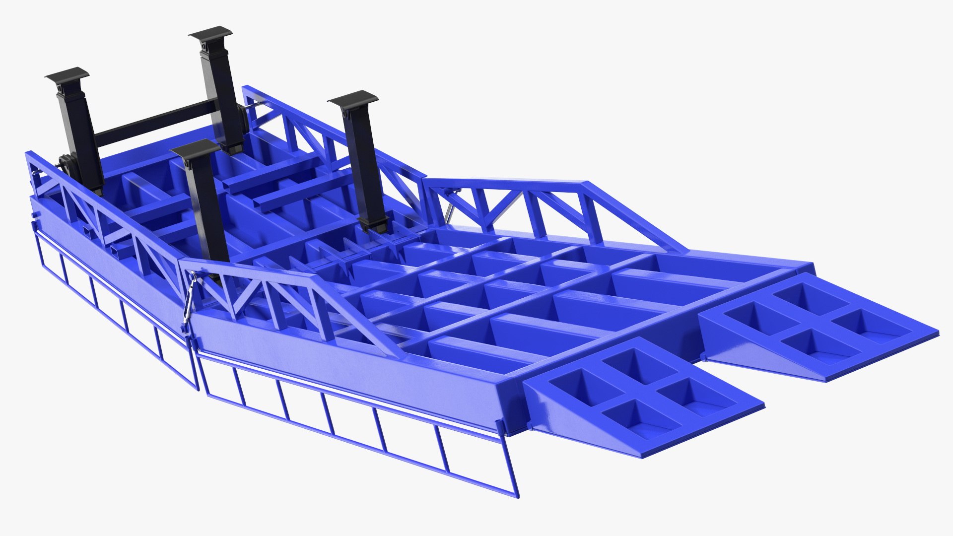 3D Portable Trailer Loading Dock - TurboSquid 1723135