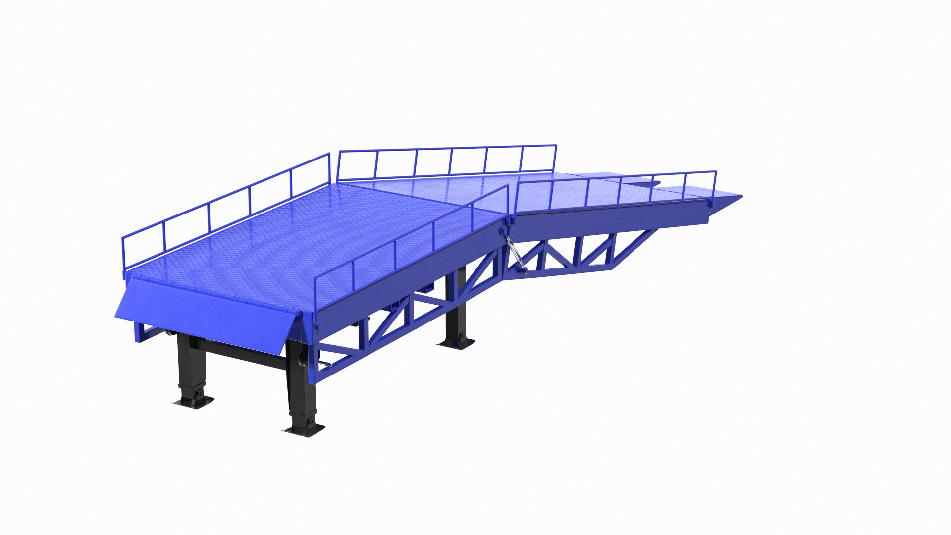 3D Portable Trailer Loading Dock - TurboSquid 1723135