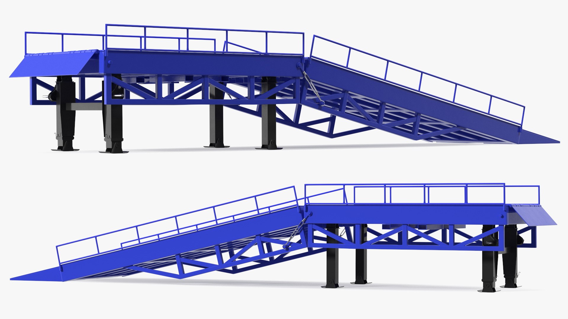 3D Portable Trailer Loading Dock - TurboSquid 1723135