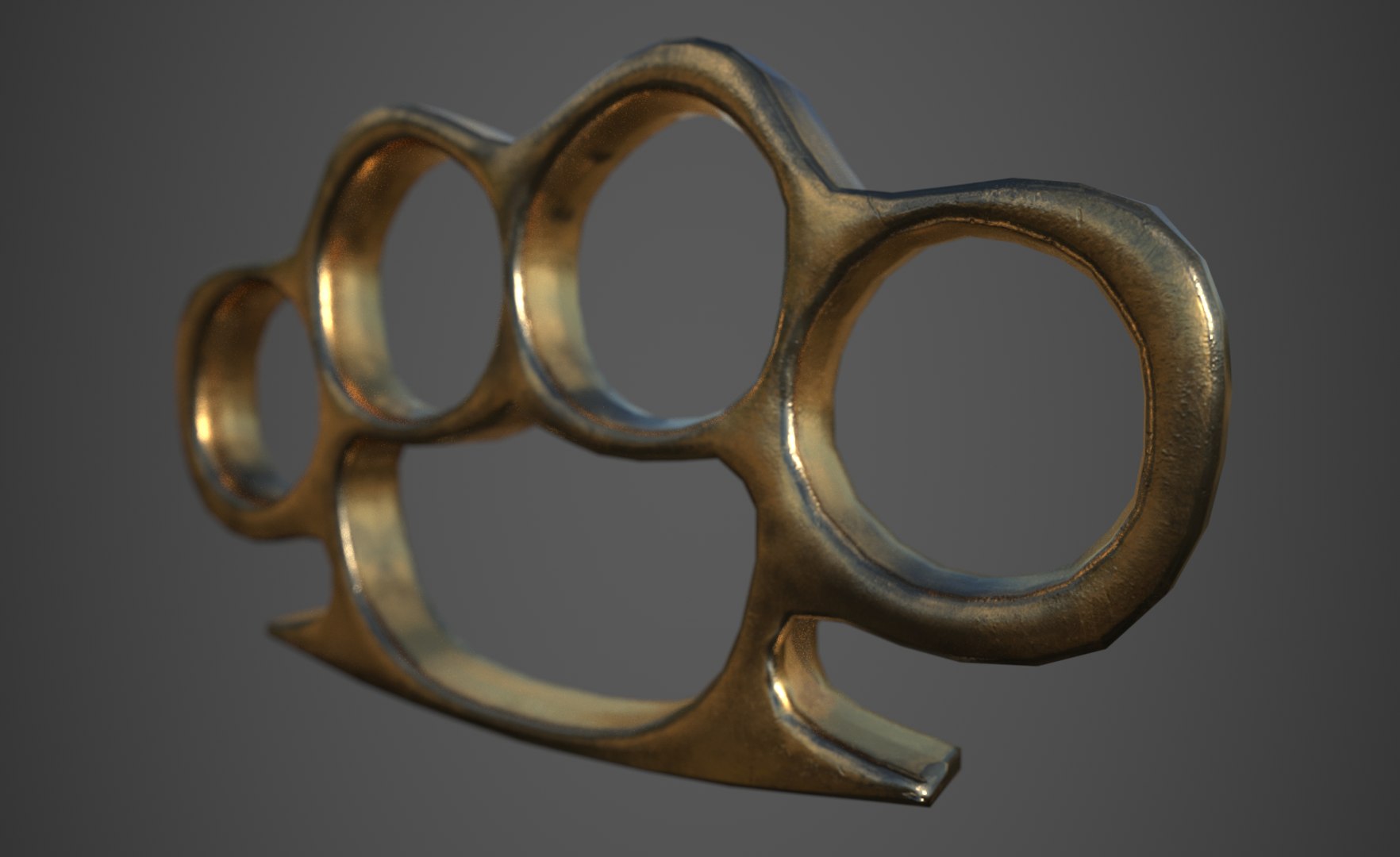 3d Brass Knuckle