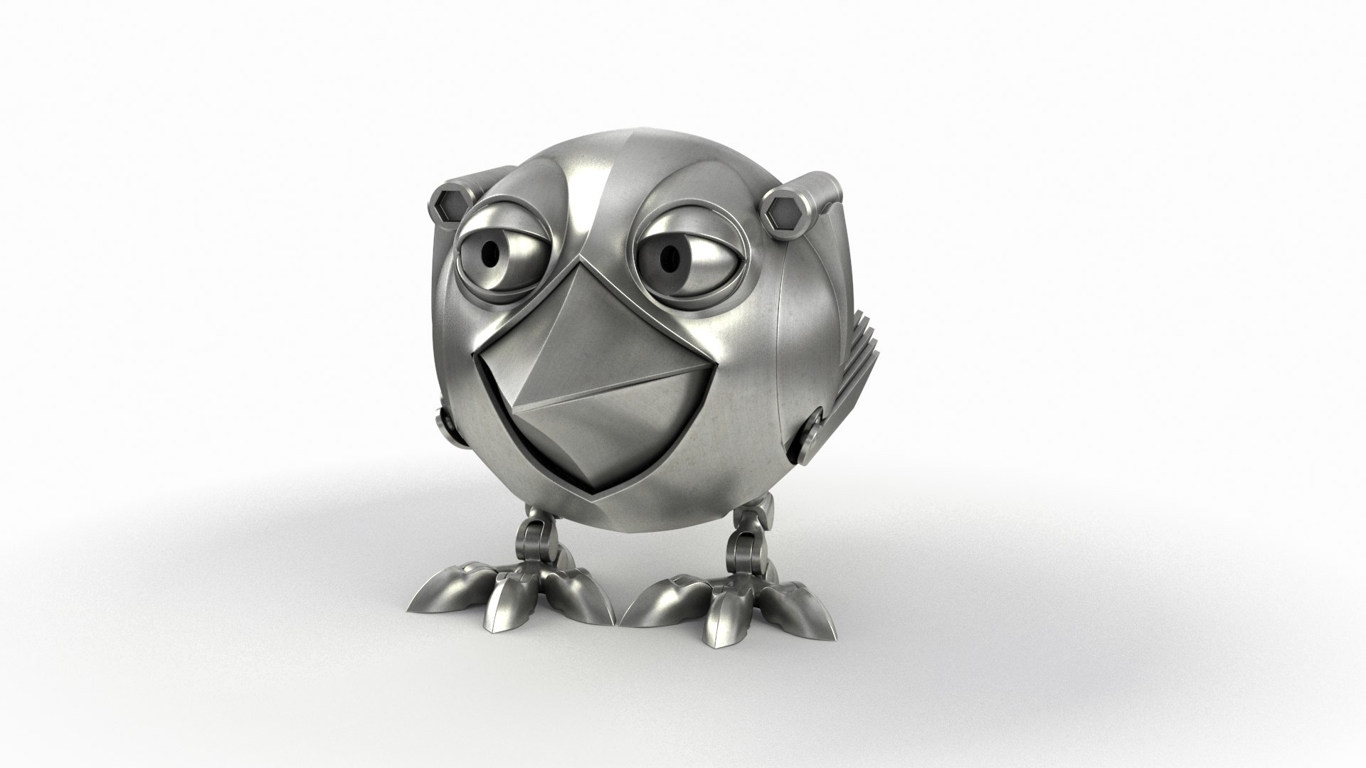 3D Mechanical Bird - TurboSquid 1866574